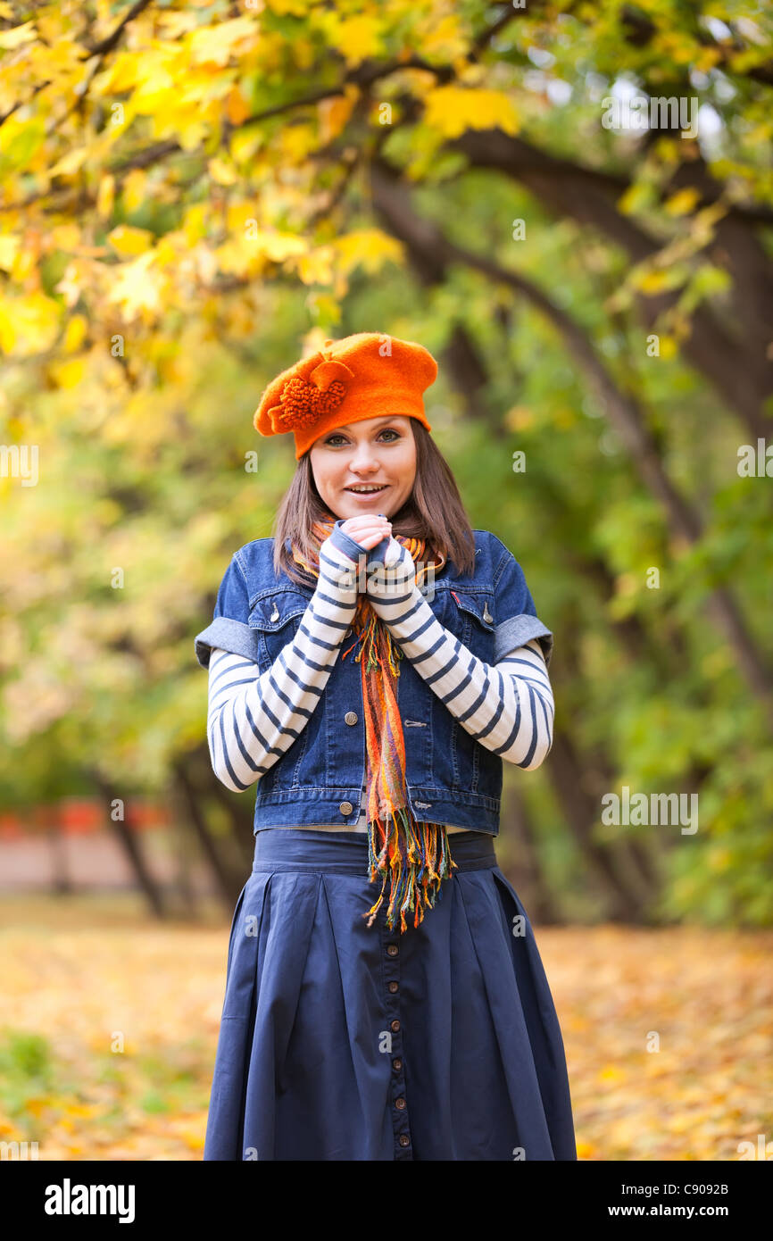 Beret portrait hi-res stock photography and images - Alamy
