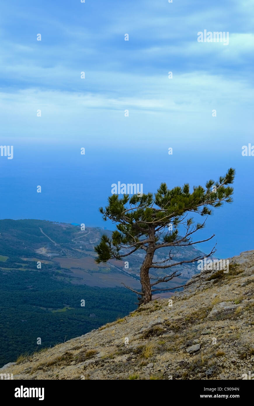 Blue Bay in Crimea. country Ukraine Stock Photo - Alamy
