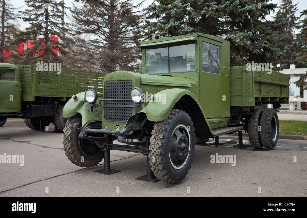 Soviet retro car Stock Photo - Alamy