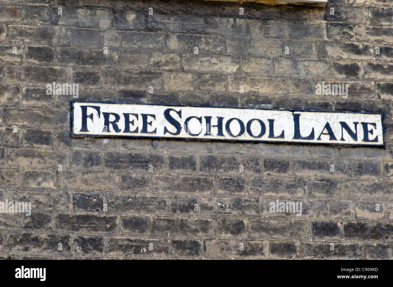 Free School Lane, street sign, Cambridge, England, UK Stock Photo - Alamy