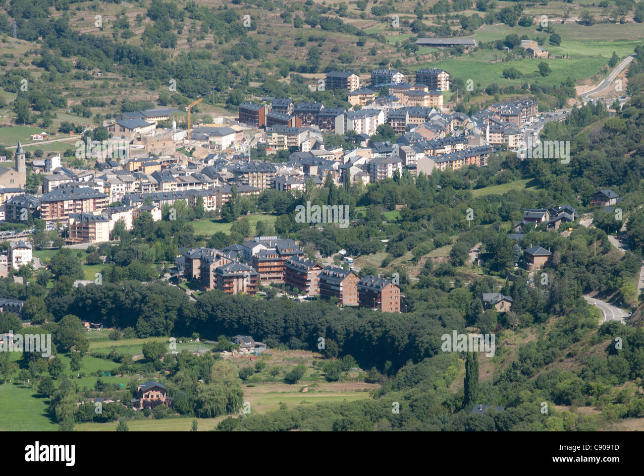 Sort - Pyrenees - Catalonia Spain Stock Photo - Alamy