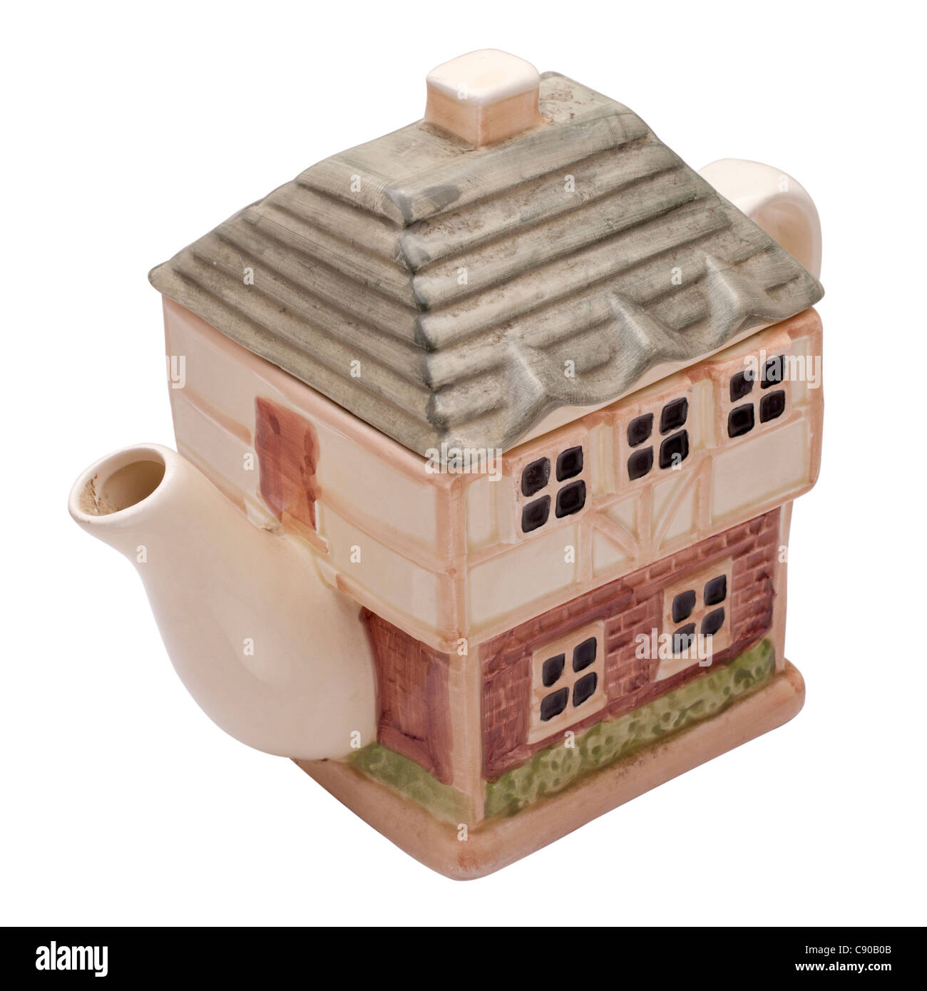 antique porcelain teapot Stock Photo - Alamy