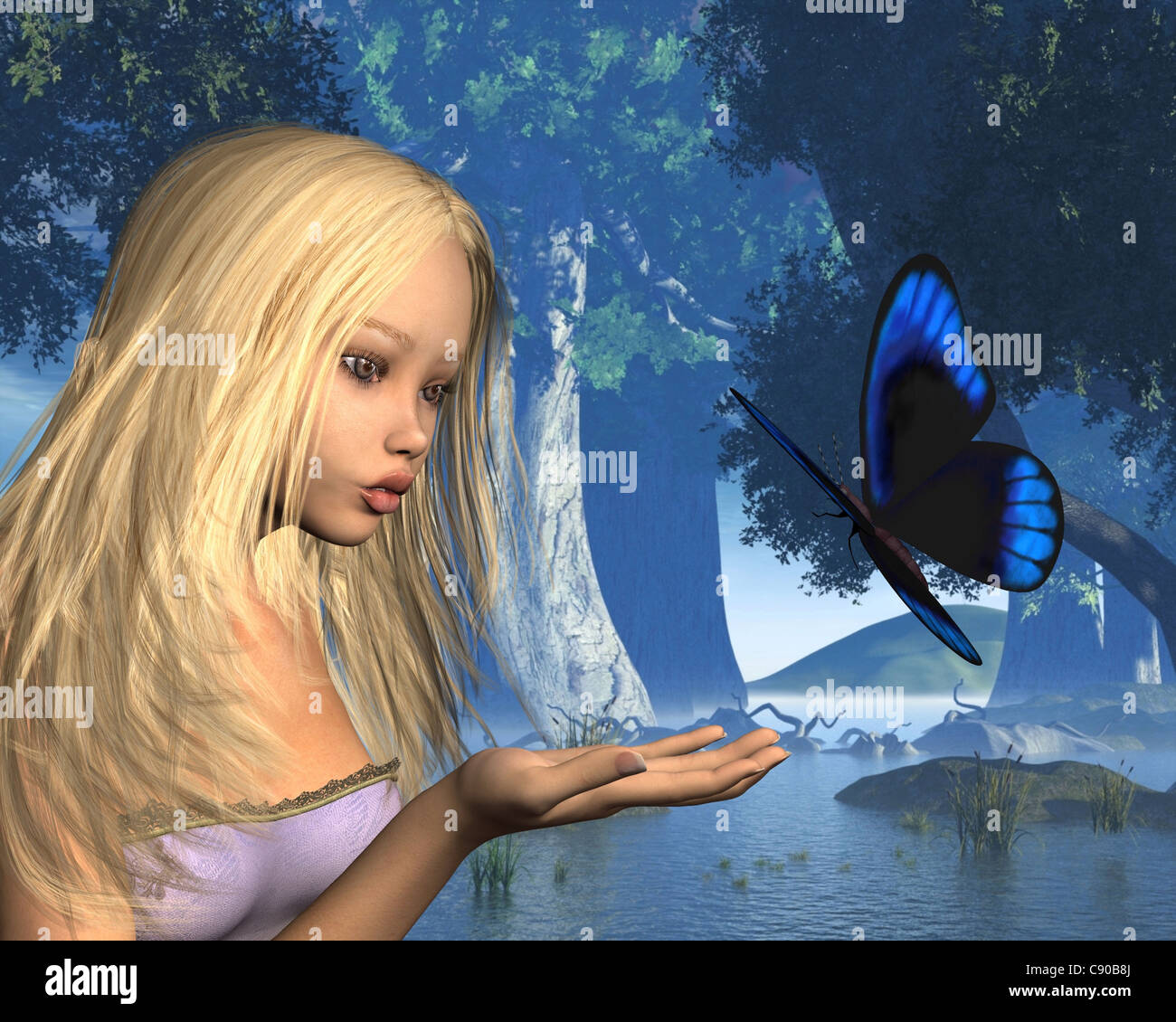 Water nymph hi-res stock photography and images - Alamy