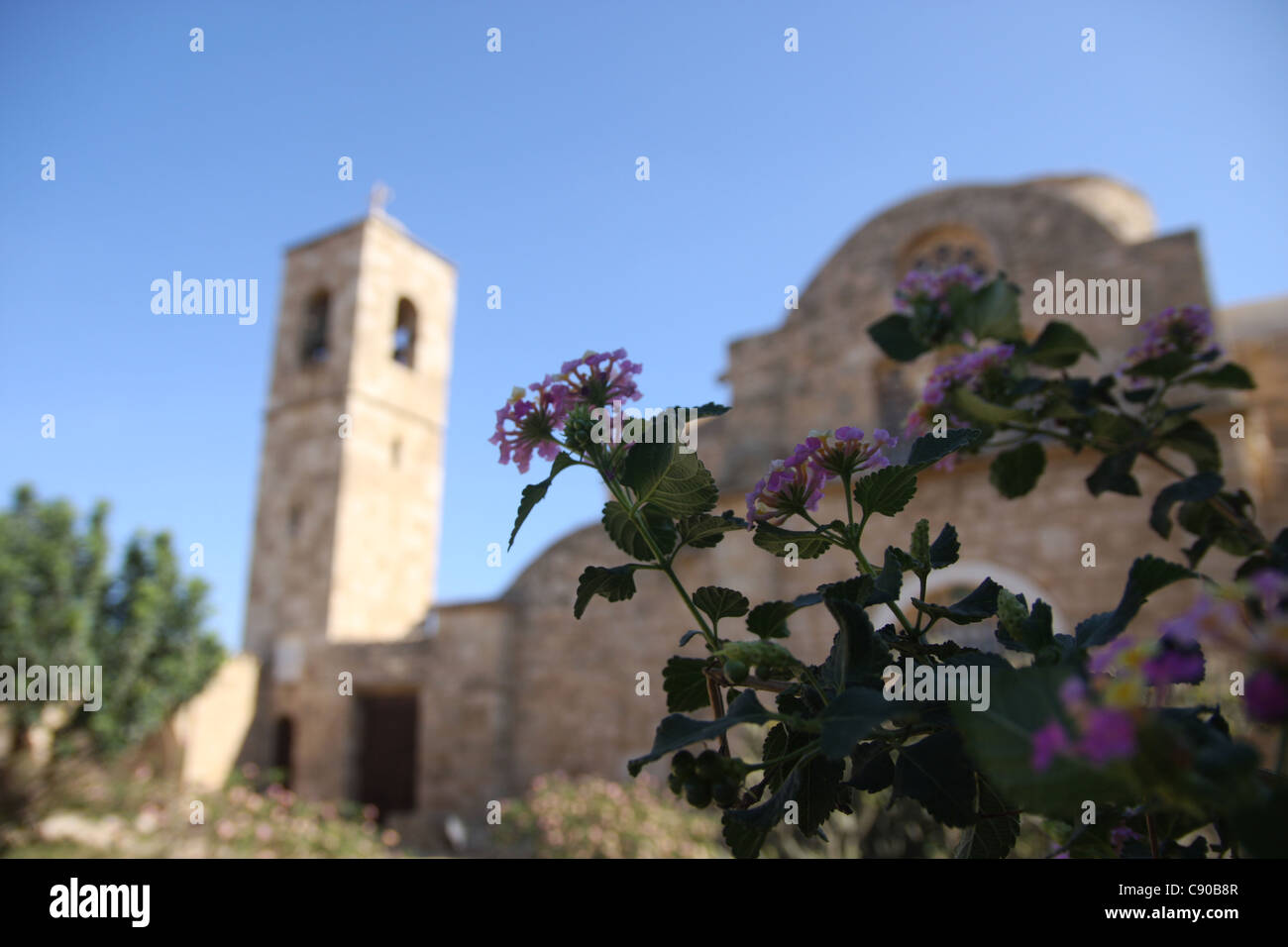 St Barnabas' Monastery near Salamis, Famagusta, North Cyprus Stock ...