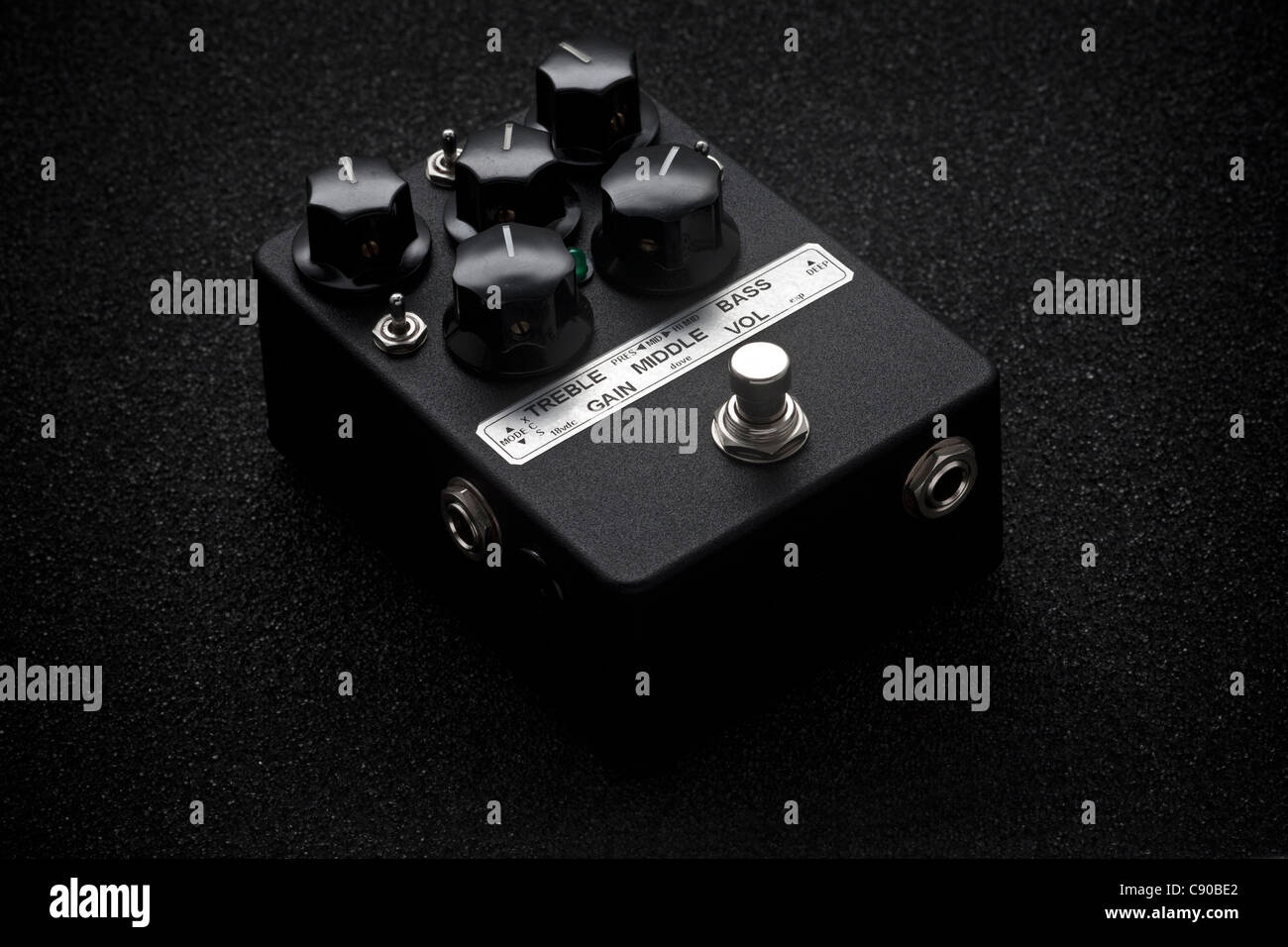 A DOVE effect pedal photographed in the studio. It is an effect unit ...