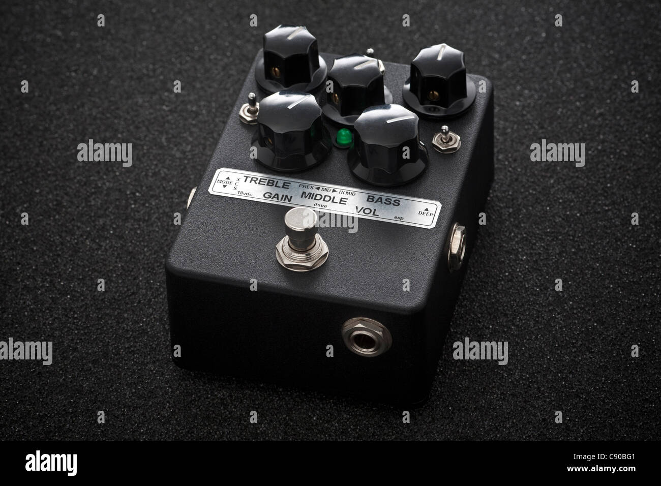 A DOVE effect pedal photographed in the studio. It is an effect unit ...