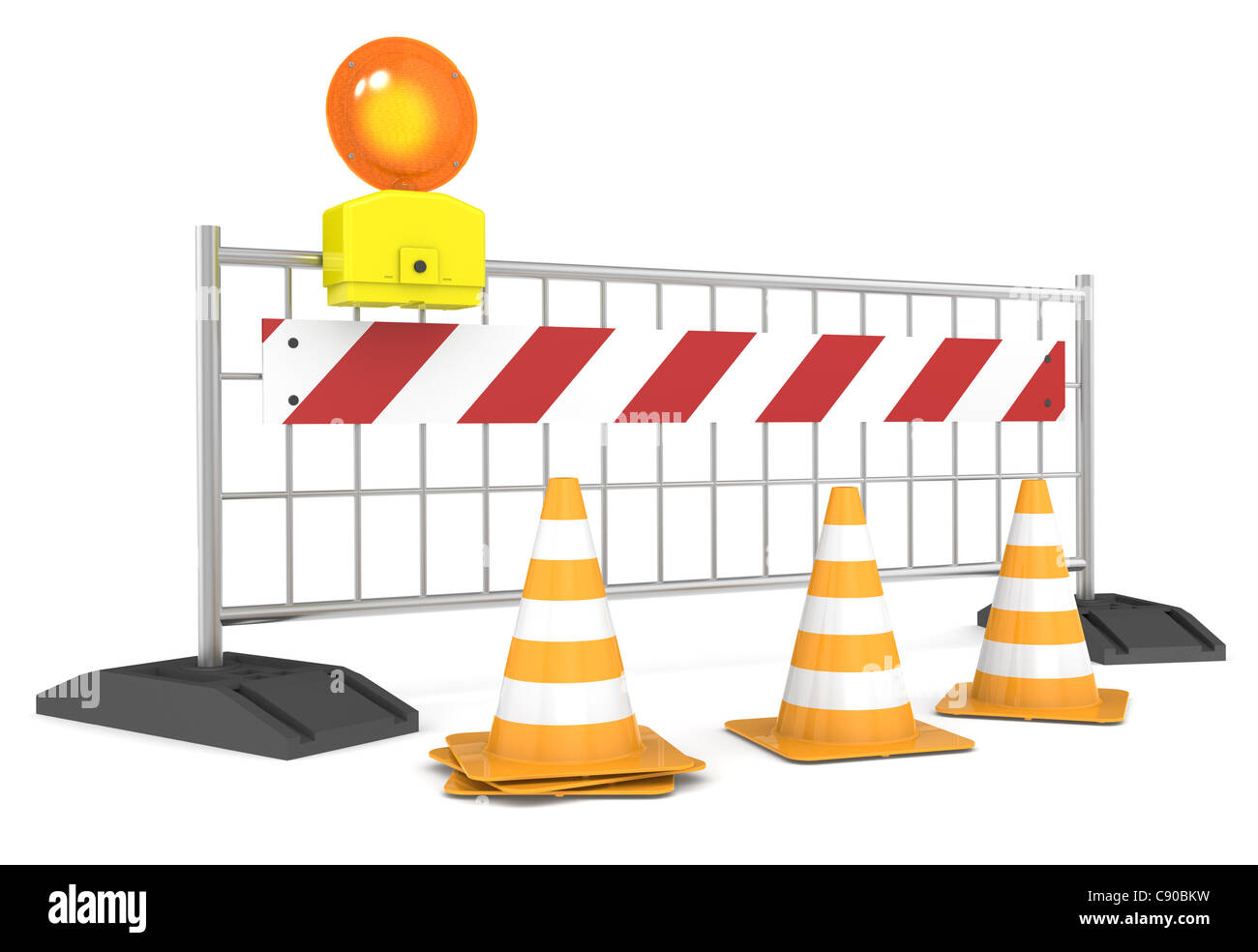 The barricade Cut Out Stock Images & Pictures - Alamy