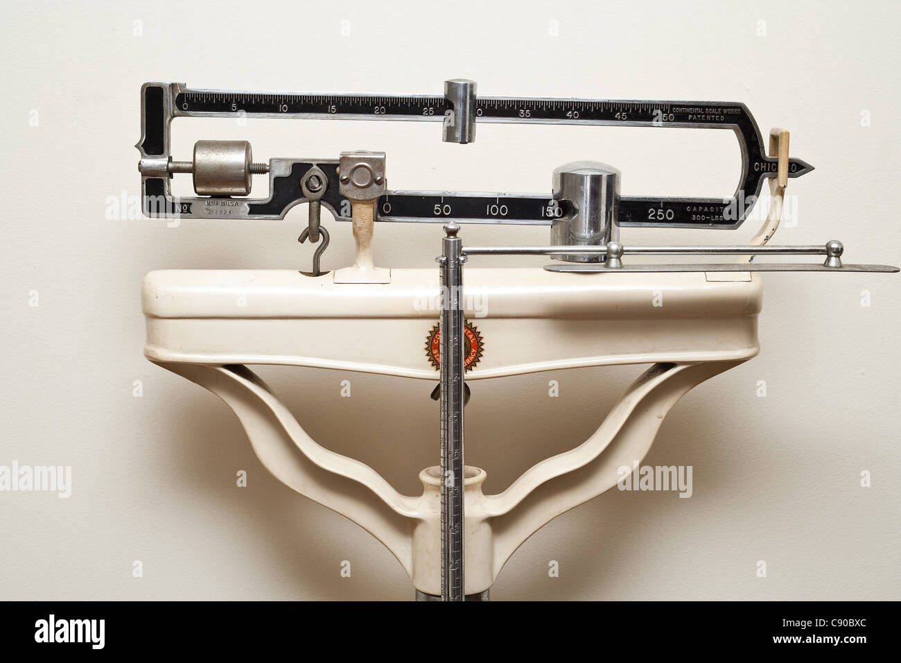 An antique scale Stock Photo - Alamy