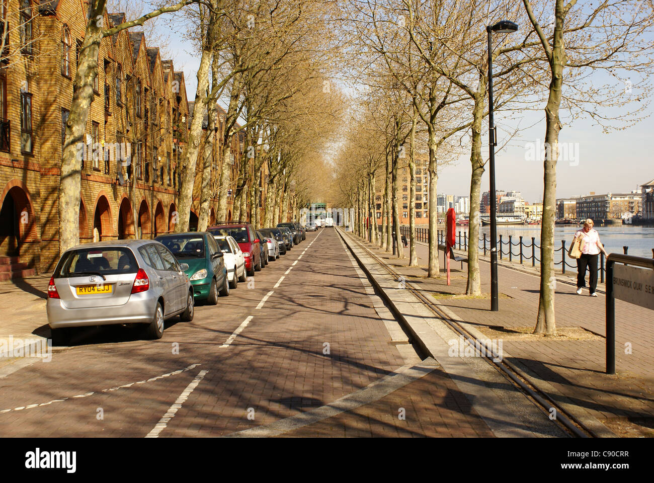 Surrey Quays Southwark, London Stock Photo - Alamy