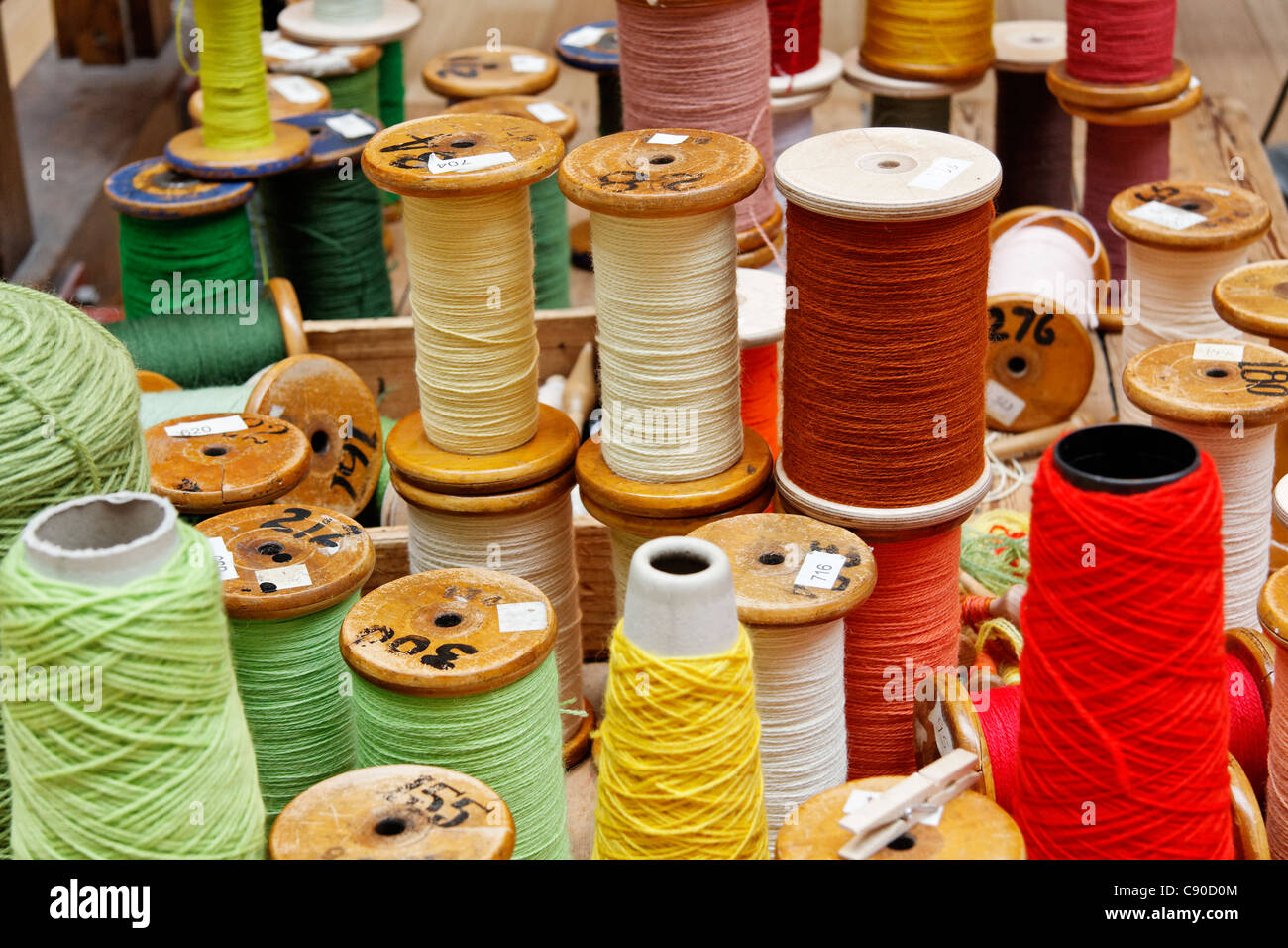 Silk Weaving Bobbin Stock Photos & Silk Weaving Bobbin Stock Images - Alamy