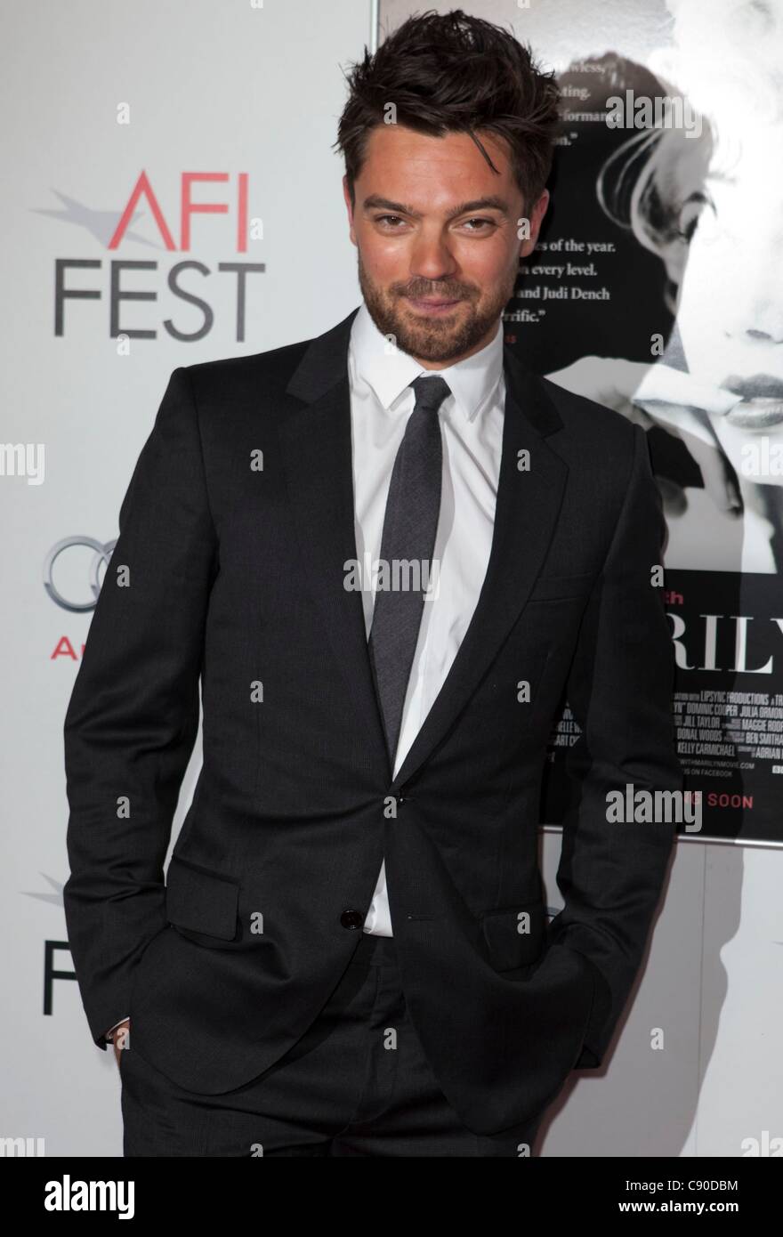 Dominic Cooper at arrivals for MY WEEK WITH MARILYN Gala Screening at ...