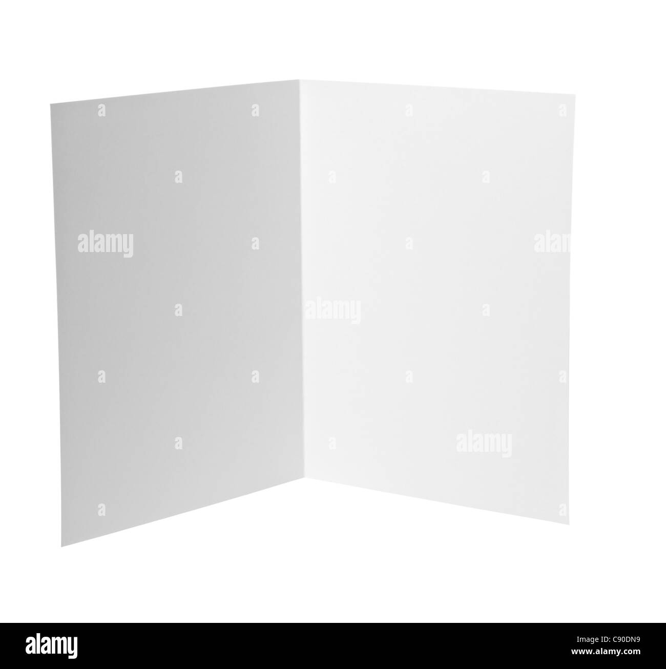 close up of z fold leaflet template Stock Photo - Alamy