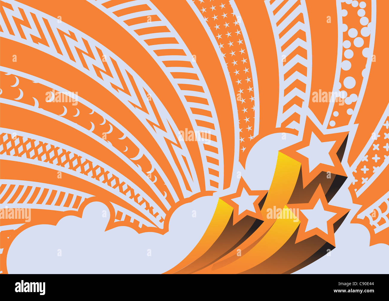 funky looking composition. pattern background Stock Photo - Alamy