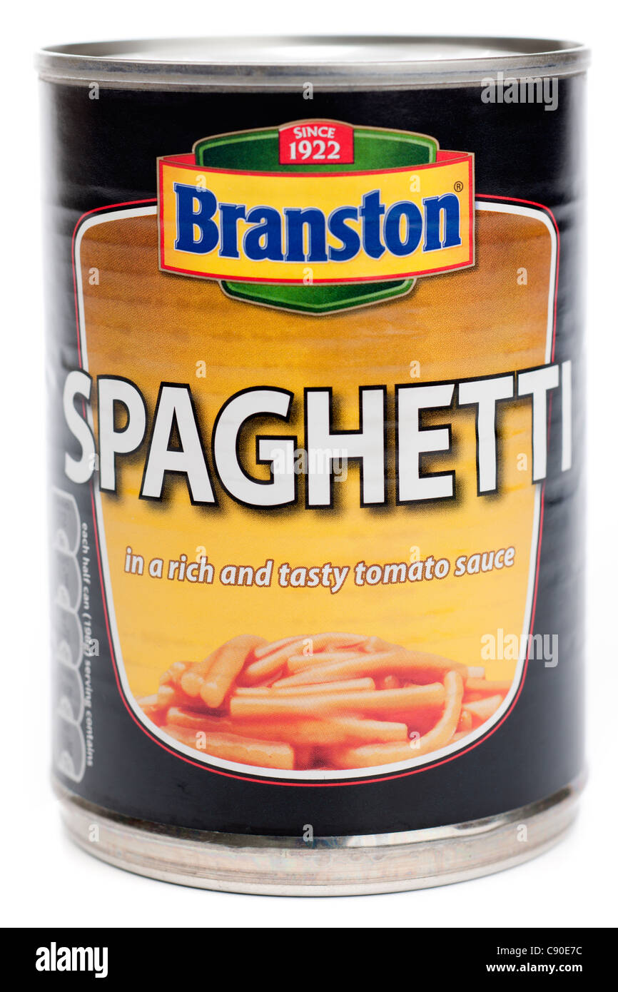Tin spaghetti isolated hi-res stock photography and images - Alamy