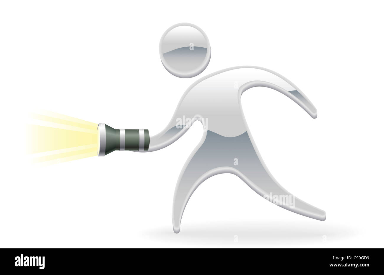 Drawing with torch light hi-res stock photography and images - Alamy