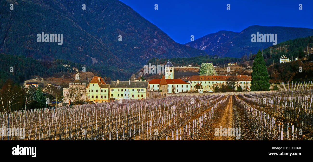 The Augustinian Abbey of Neustift .(Novacella Stock Photo - Alamy