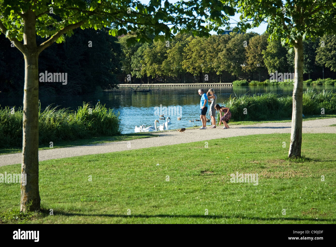 Chalons-en-Champagne riverside France Stock Photo - Alamy