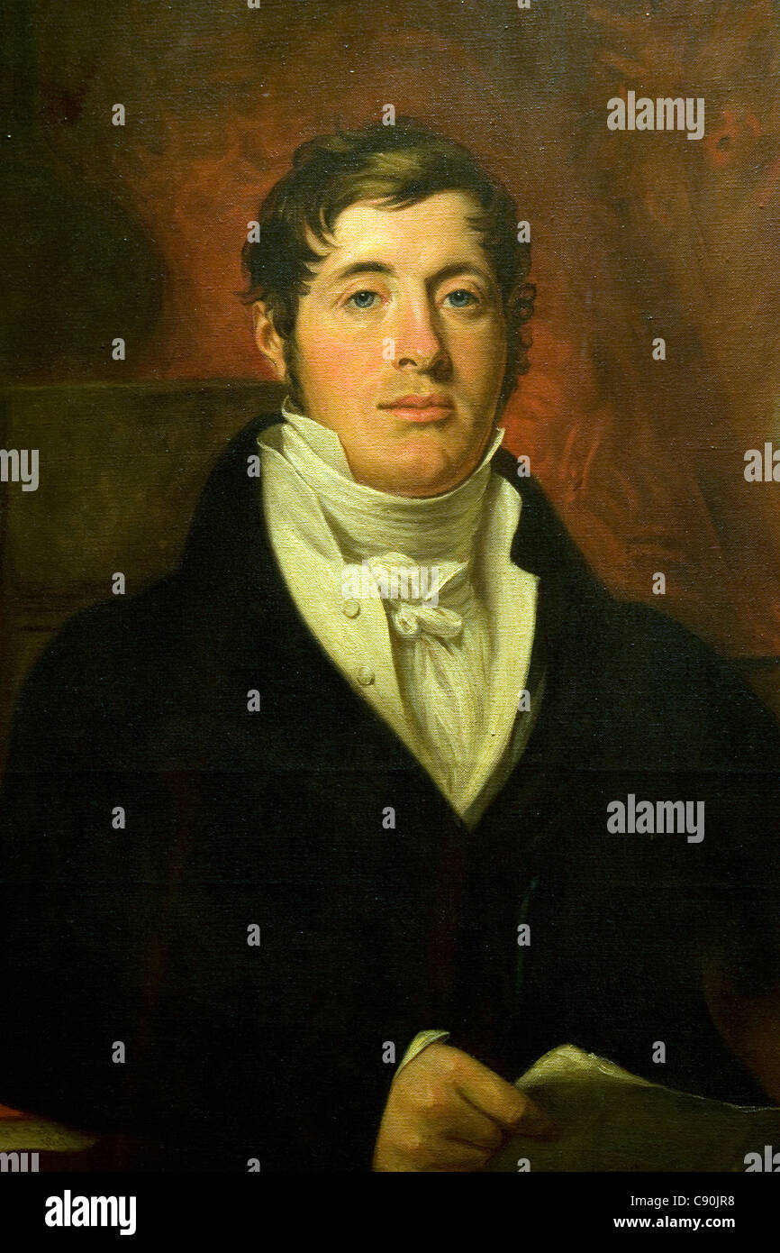 National Museum of Singapore: History Gallery - portrait of Stamford ...