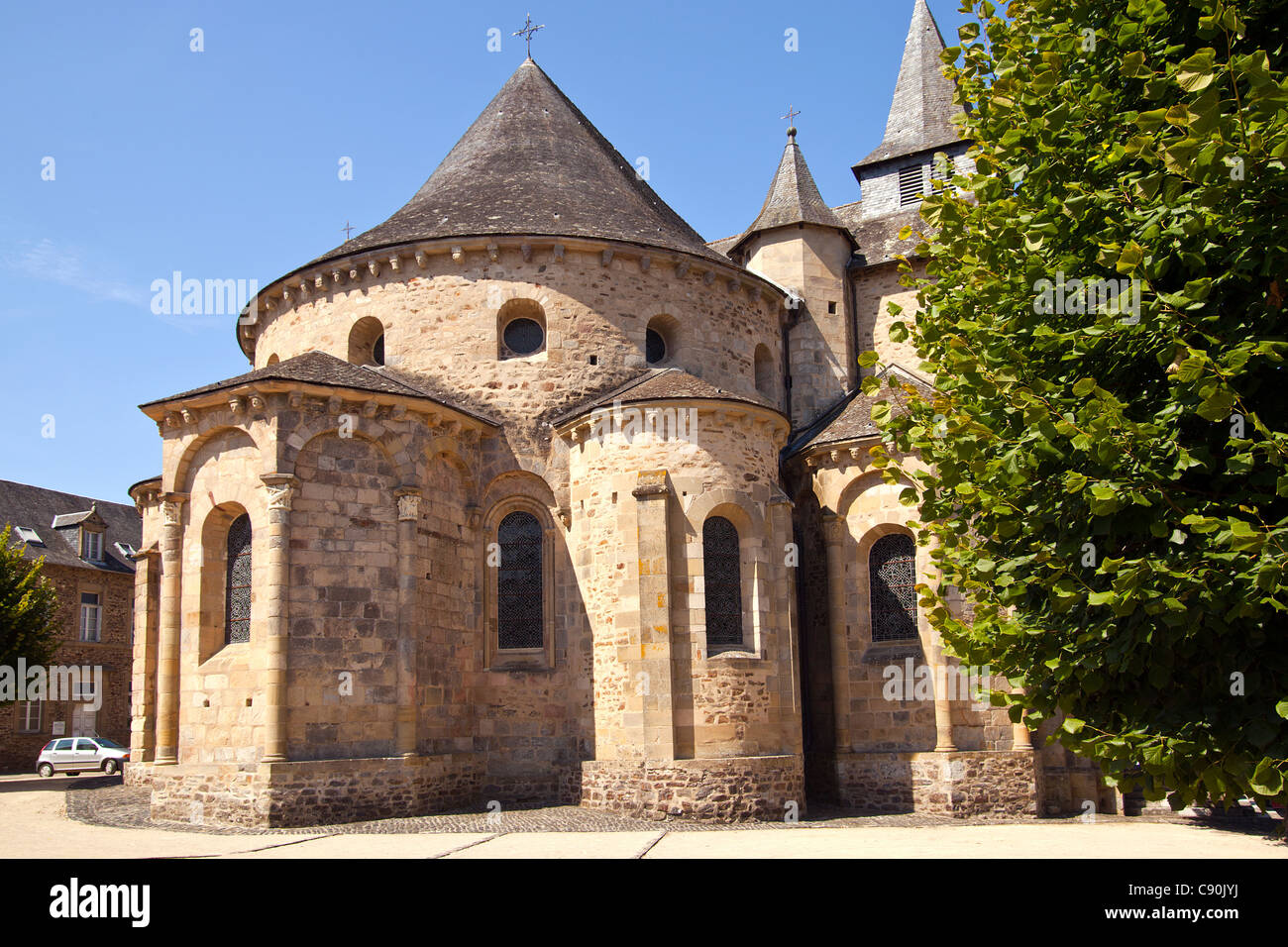 Romanesque abbey hi-res stock photography and images - Alamy