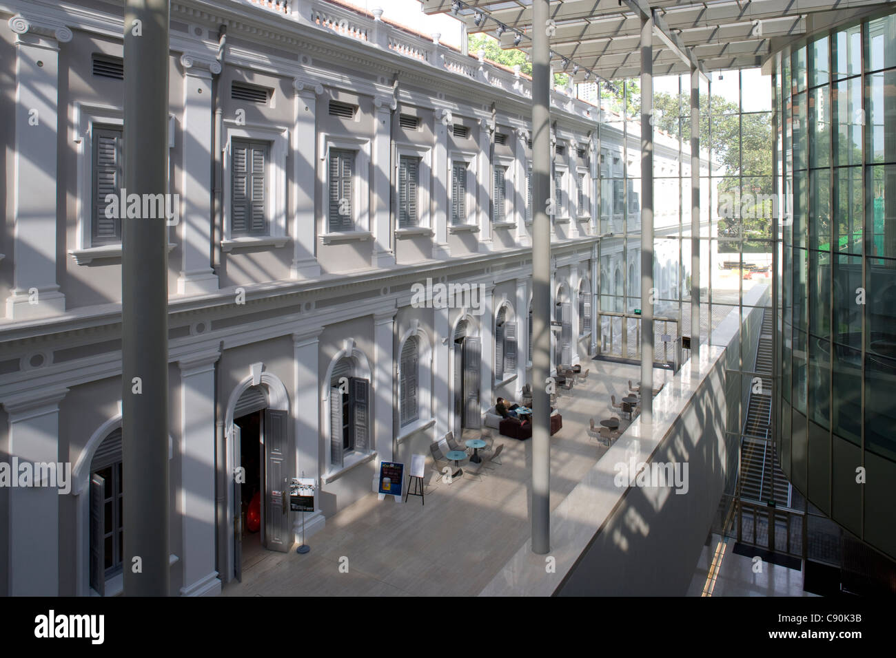 National Museum of Singapore: The concourse Stock Photo - Alamy