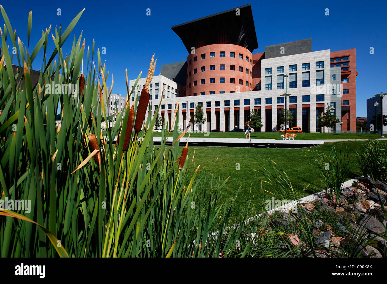 Public Library, architect Michael Graves, Denver, Colorado, USA, North ...
