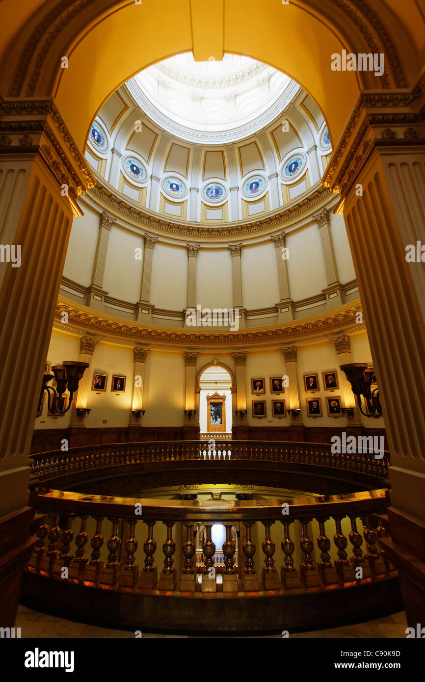 Gallery of the presidents of the USA, Capitol, architect Elijah E ...