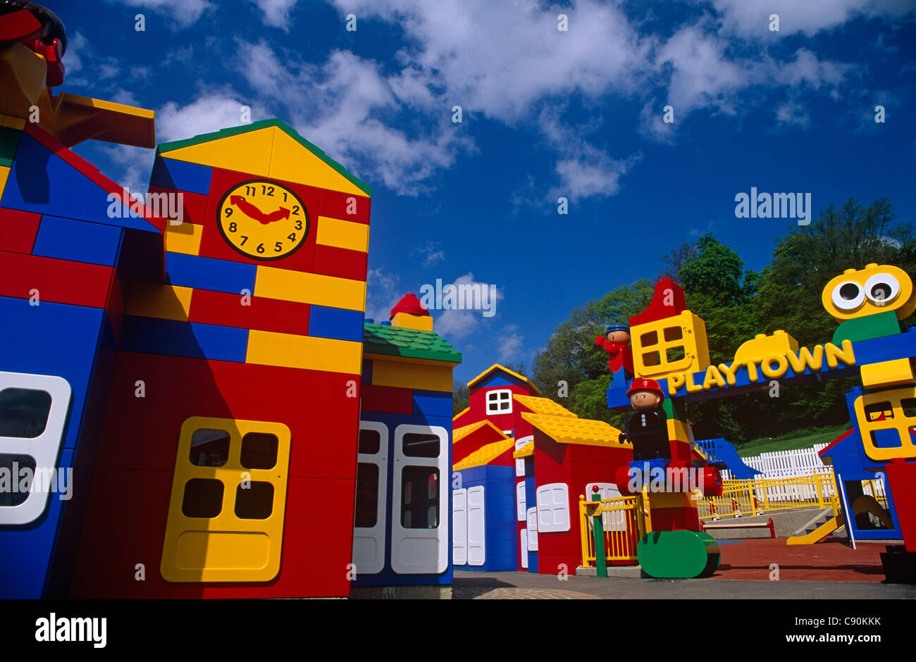 Legoland is a theme park and visitor attraction where there are huge ...