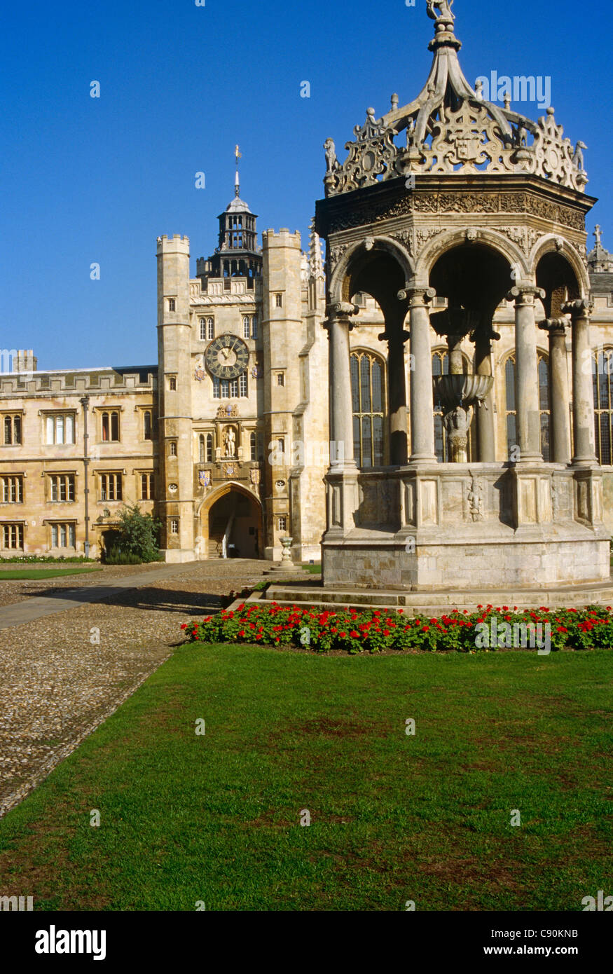 The Great Court at Trinity College is a historic landmark in one of the ...