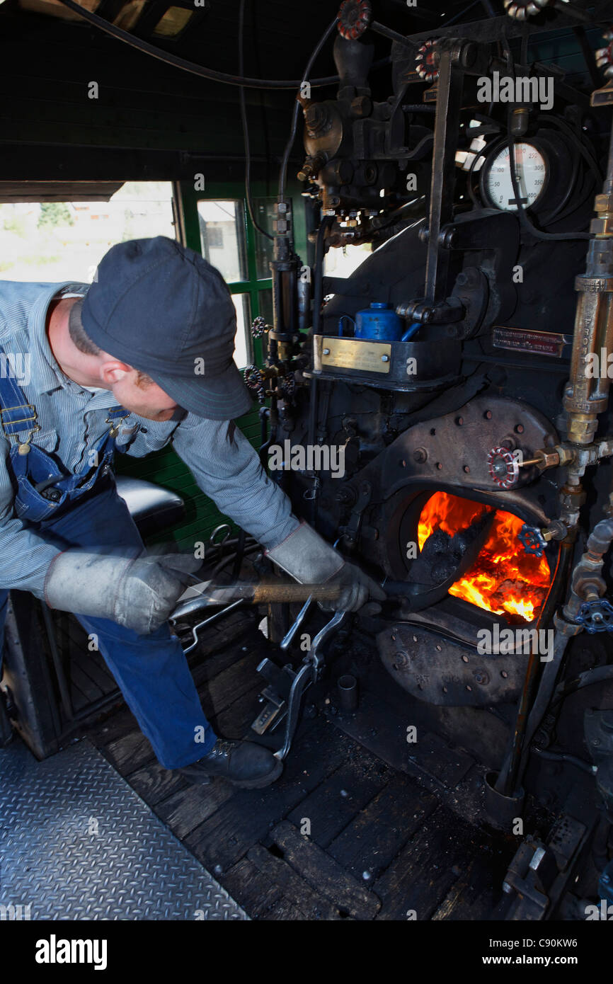 Train conductor, Durango-Silverton Narrow Gauge Railroad, La Plata ...