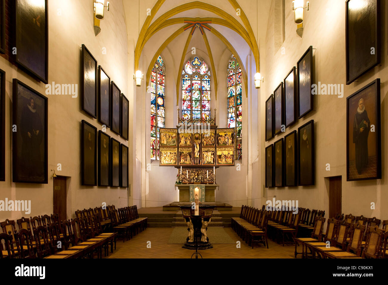 Interior of thomas church hi-res stock photography and images - Alamy