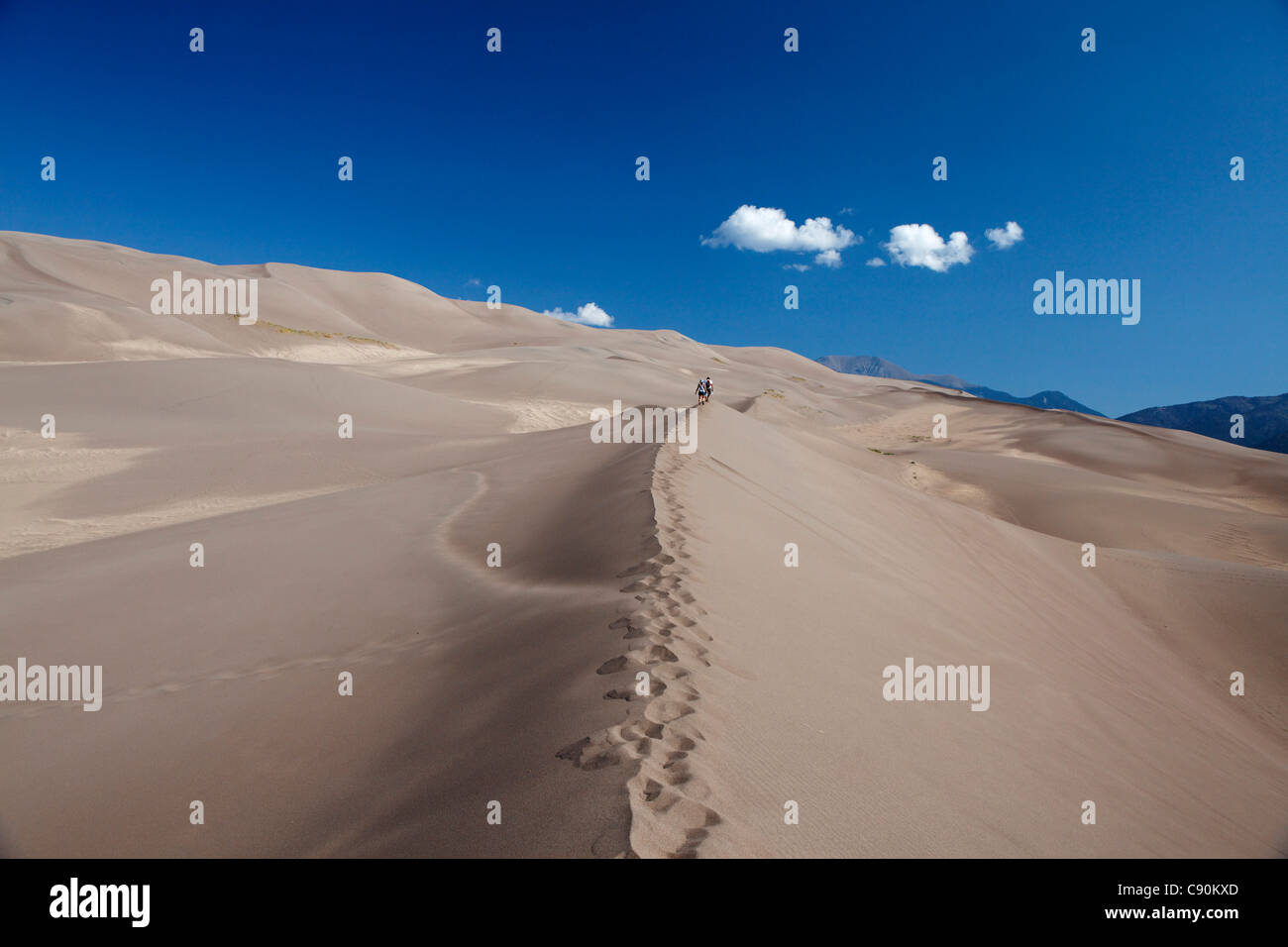 Great Sand Dunes National Park and Preserve, Alamosa County, Colorado ...
