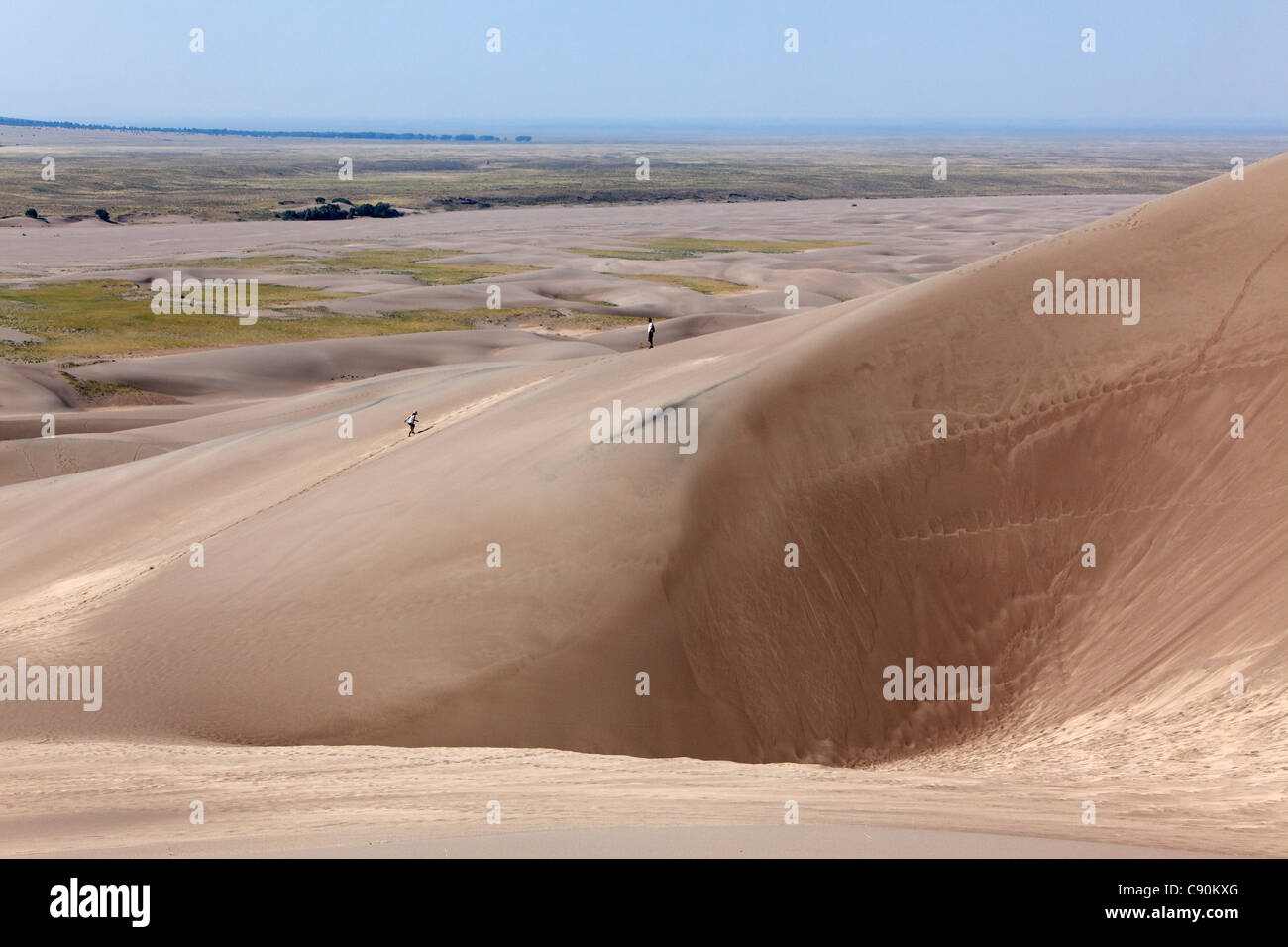 Great Sand Dunes National Park and Preserve, Alamosa County, Colorado ...