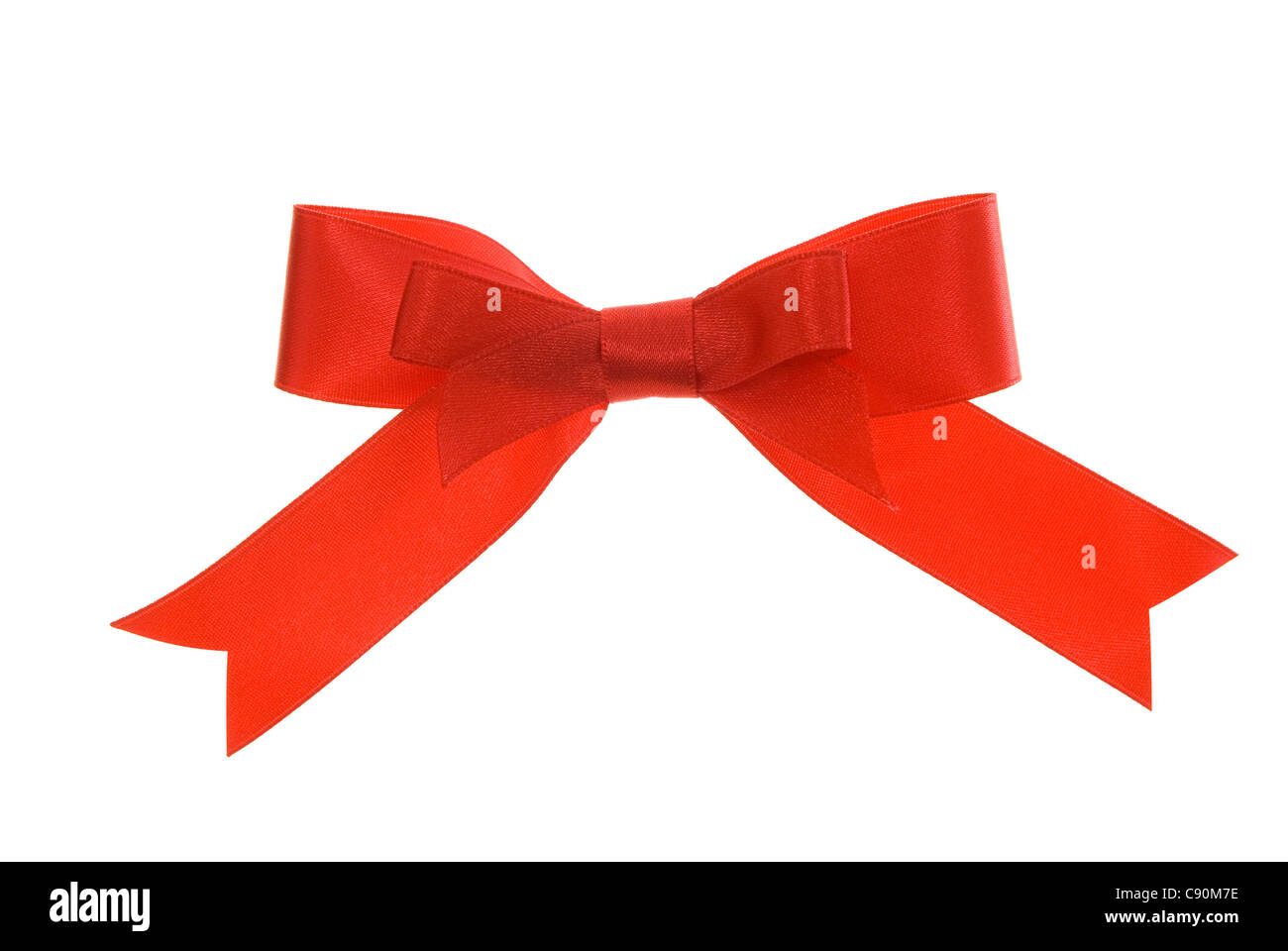 Red ribbon knot hi-res stock photography and images - Alamy