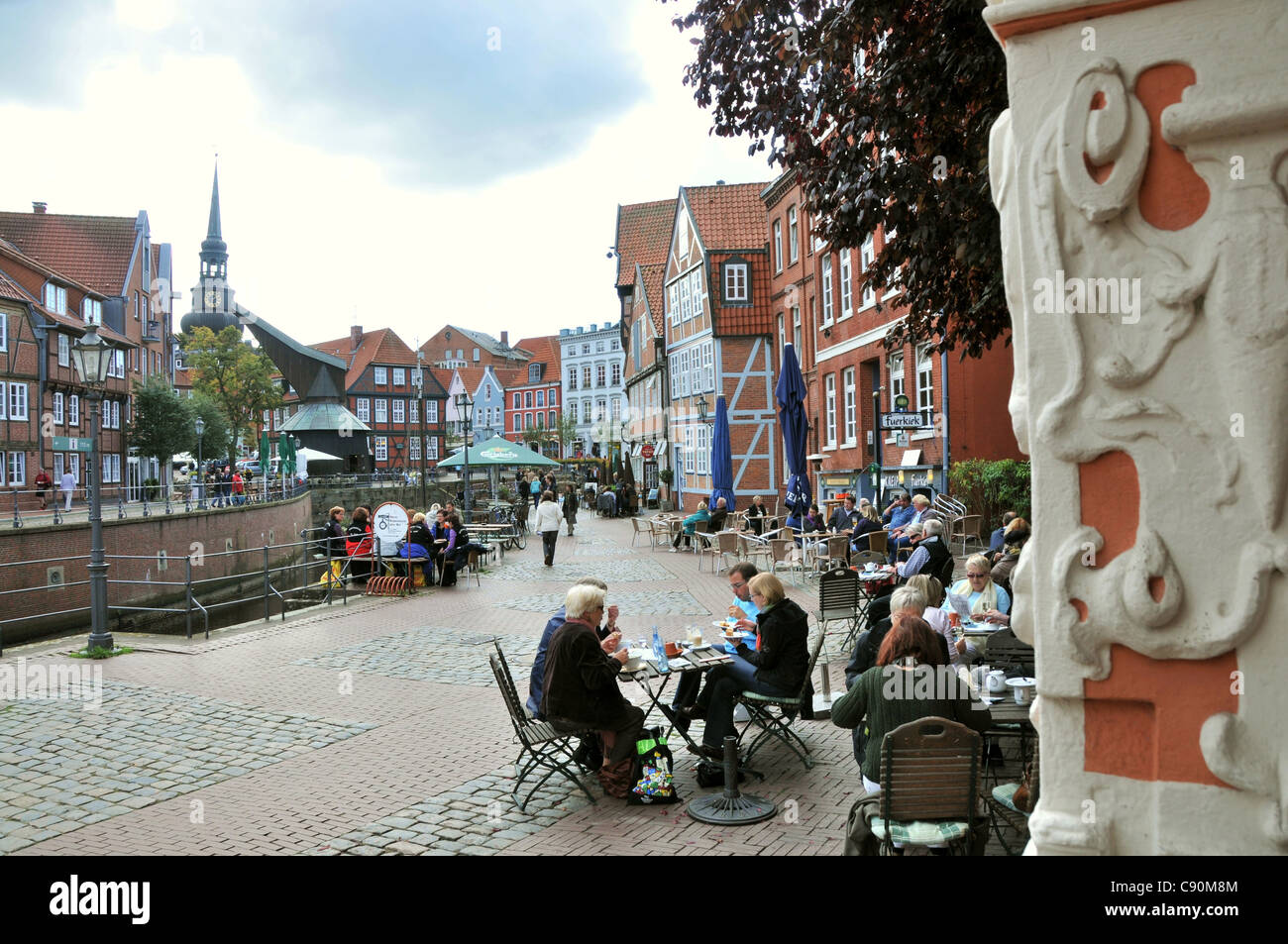 Germany stade old port houses hi-res stock photography and images - Alamy