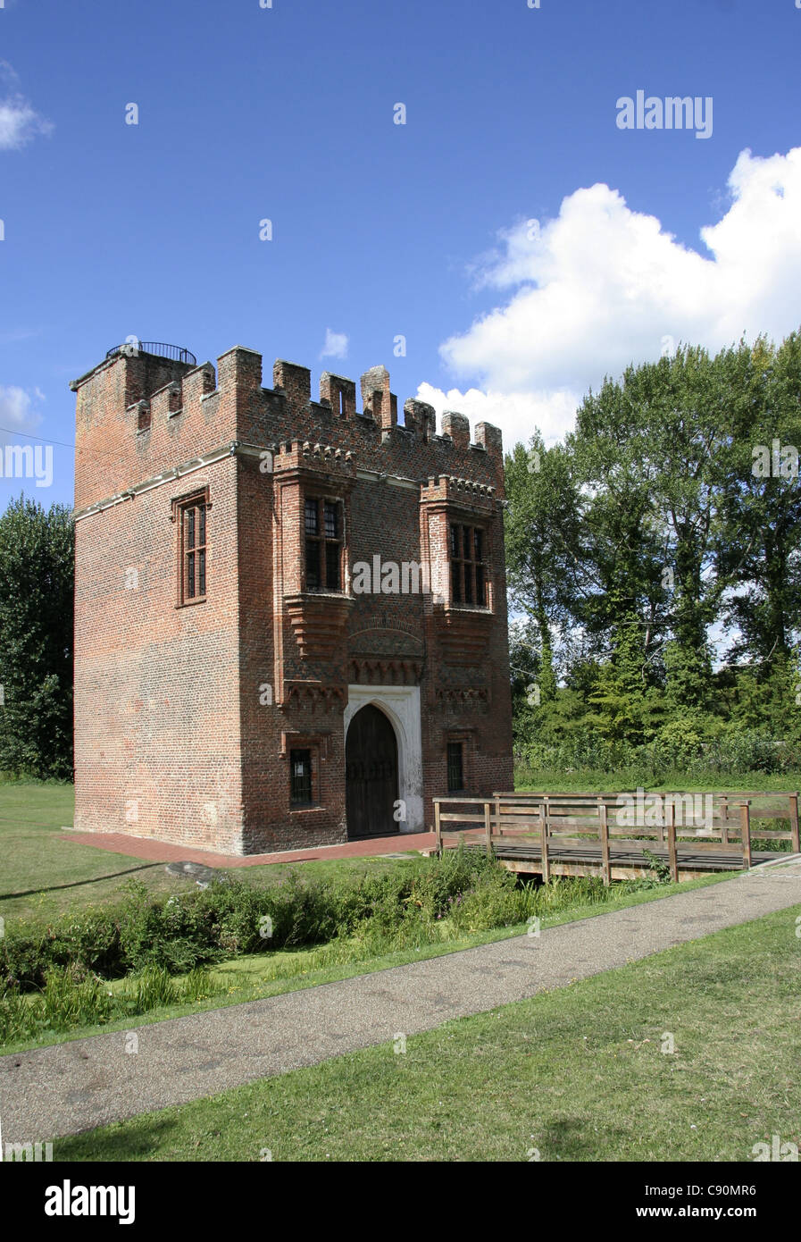 The Rye House Gatehouse Hoddeston Hertfordshire Stock Photo - Alamy