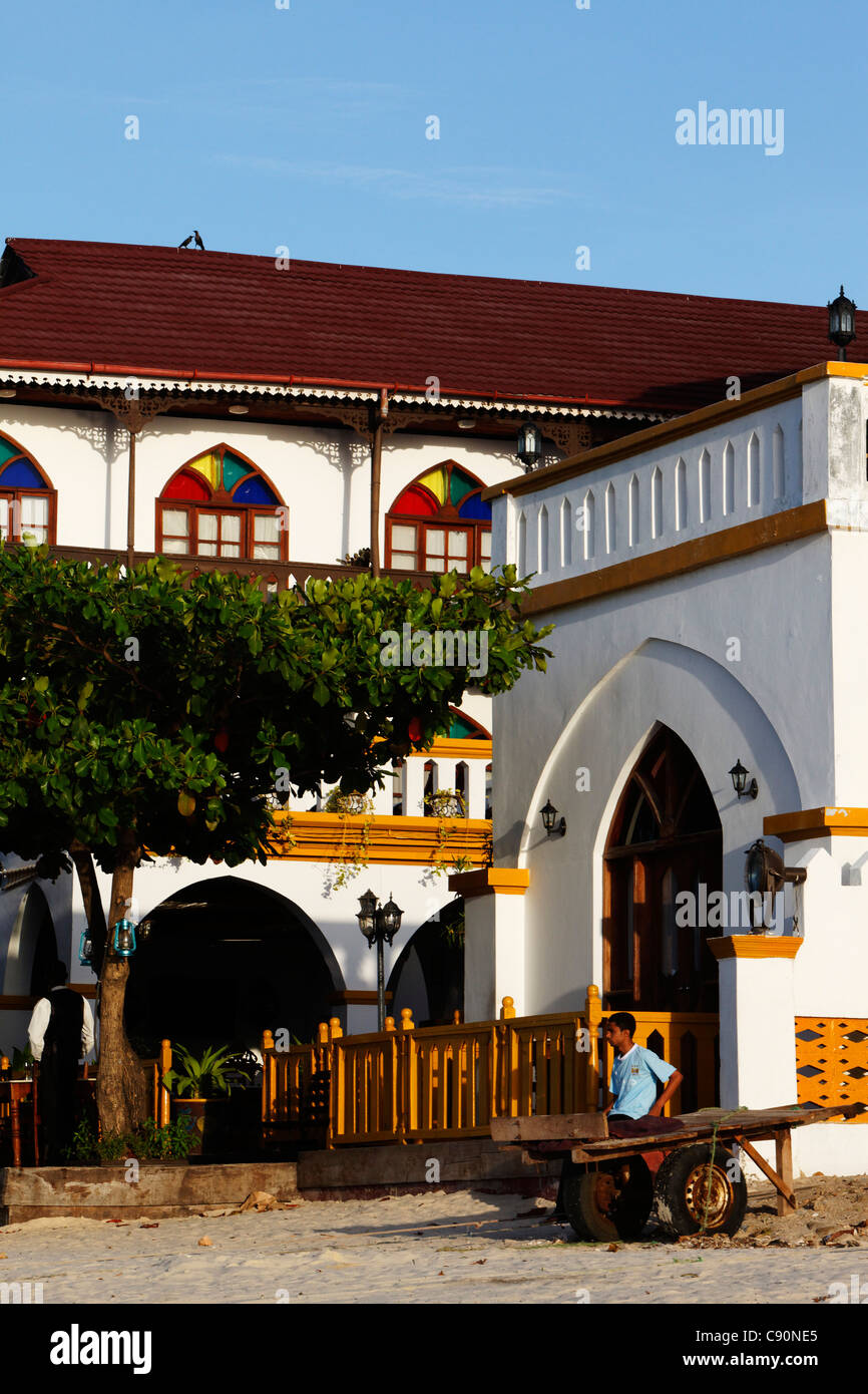 Detail of the Tembo House hotel, Stonetown, Zanzibar City, Zanzibar ...