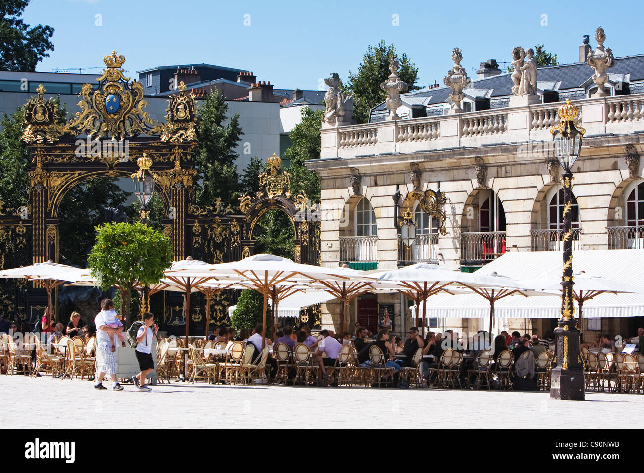 Place Stanislas in Nancy France Stock Photo - Alamy