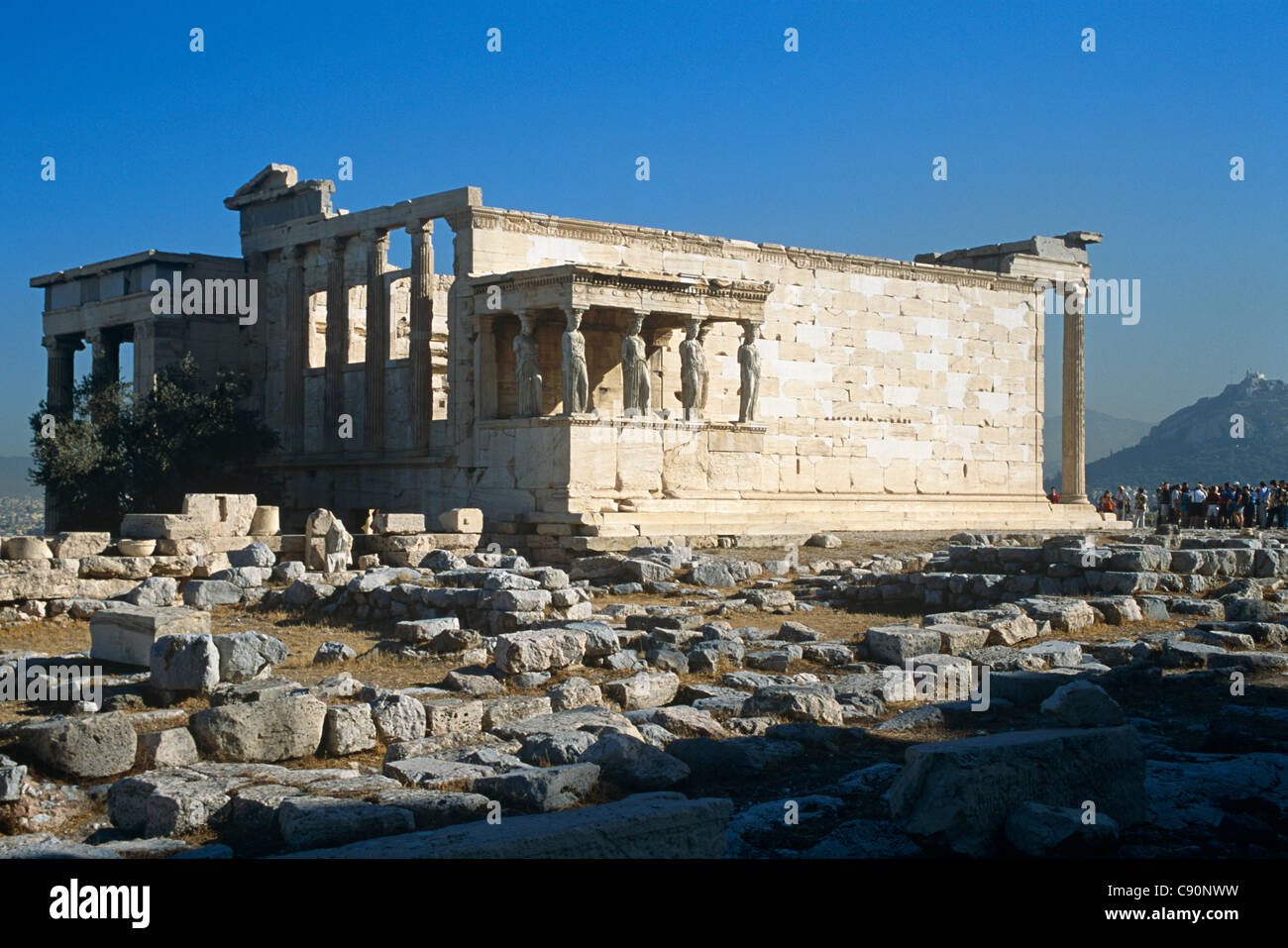 The Acropolis of Athens The Sacred Rock is a flat-topped rock which ...