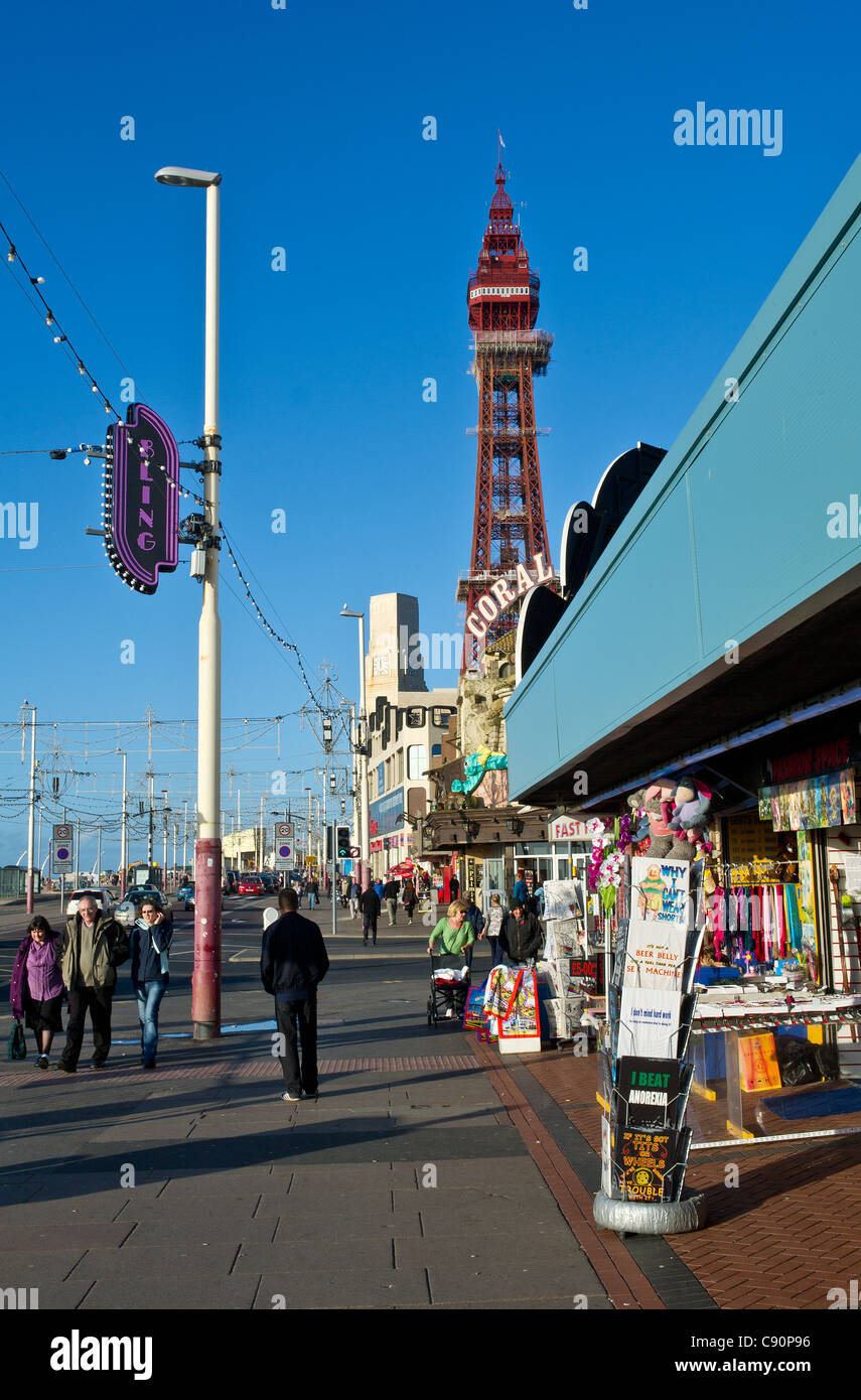 Blackpool tower wp hi-res stock photography and images - Alamy
