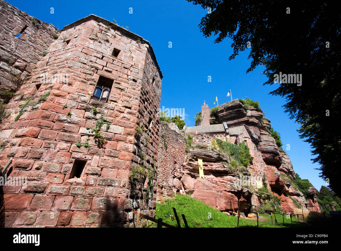 Haut Barr Castle Stock Photos & Haut Barr Castle Stock Images - Alamy