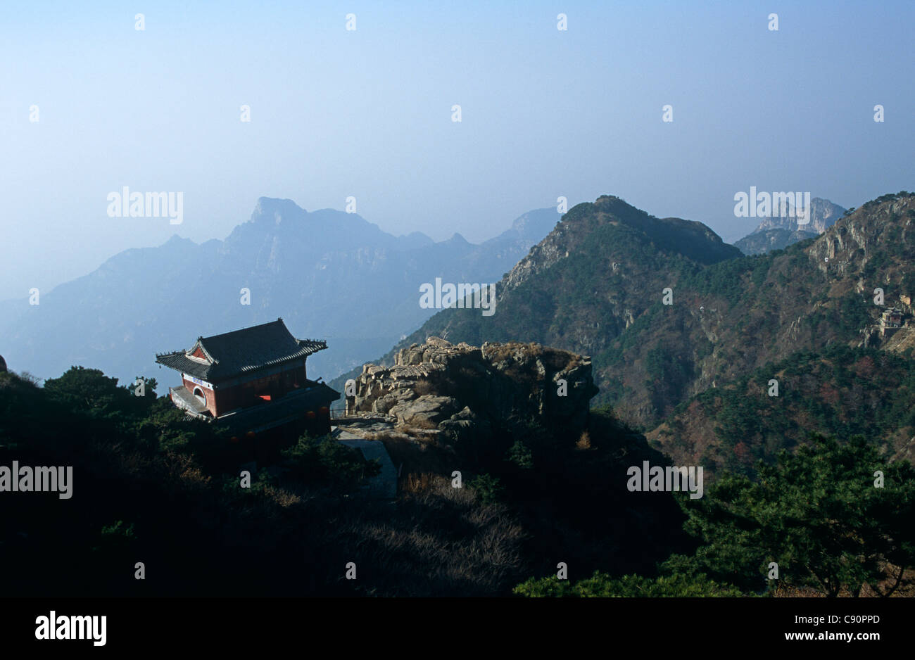 Mount Tai Shan is one of the Five Sacred Mountains of Taoism. Its ...