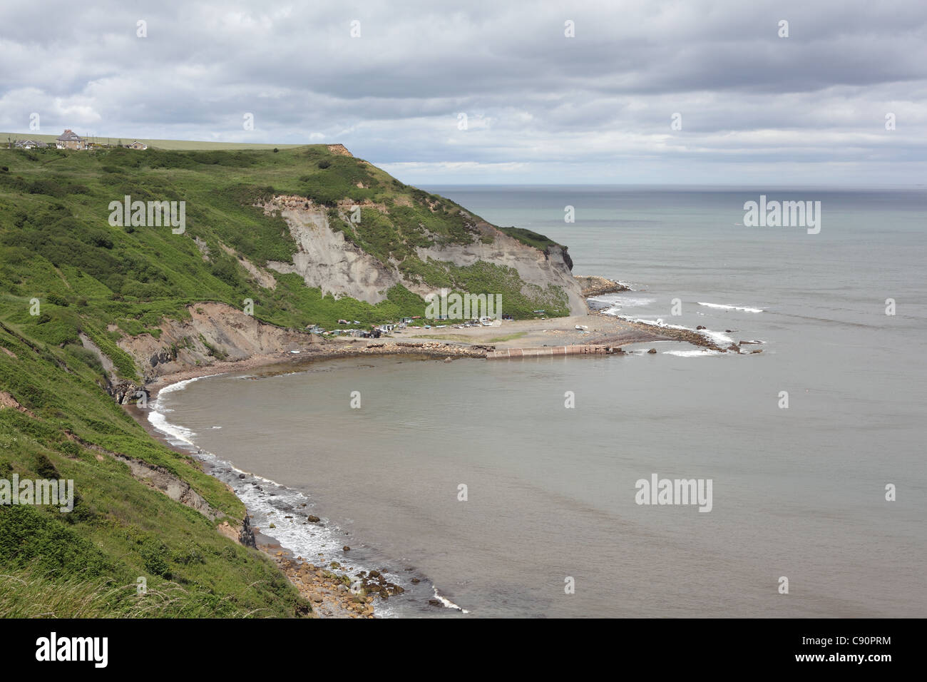 Port Mulgrave, East Yorkshire Coast, June 2011 Stock Photo - Alamy
