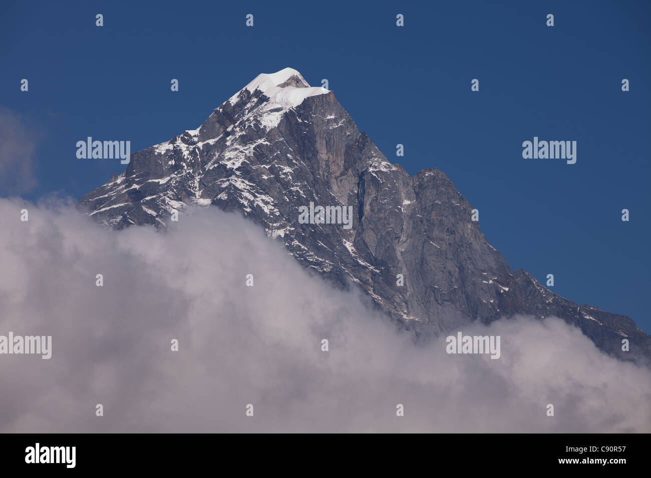 Mountain, Lukla, Dhud Khosi Valley, Sagarmatha National Park, Nepal ...
