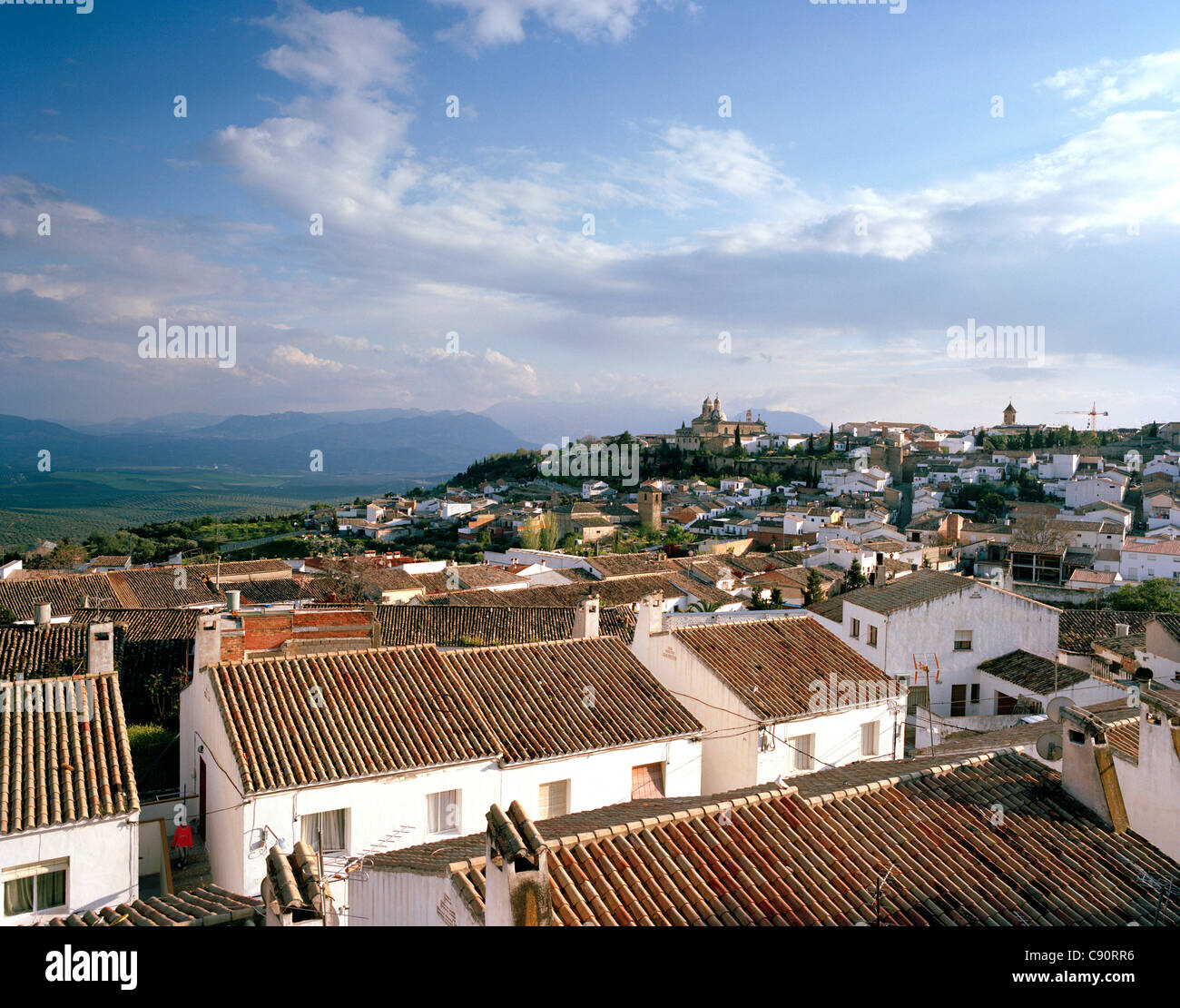 View over the roofs of the old town of Úbeda, Andalusia, Spain Stock ...