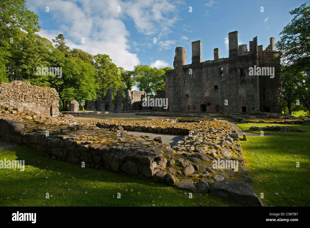 Huntley castle hi-res stock photography and images - Alamy