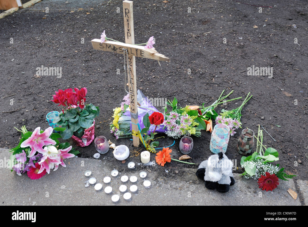 Memorial for the young woman who died of an apparent drug overdose Nov ...
