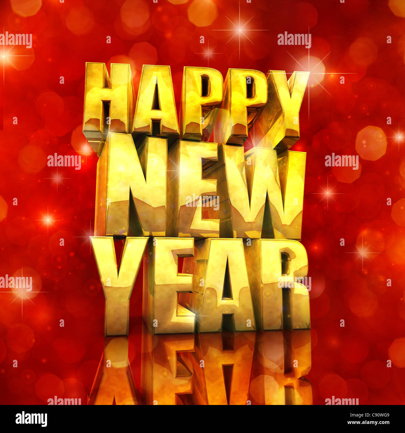 Happy New Year , best wishes Stock Photo - Alamy