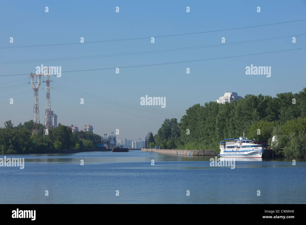 Moscow volga canal hi-res stock photography and images - Alamy