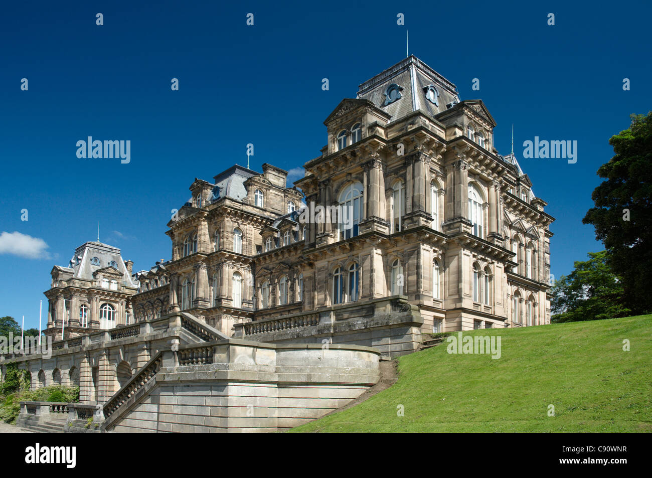 The Bowes Museum is a historic French chateau building created as a ...