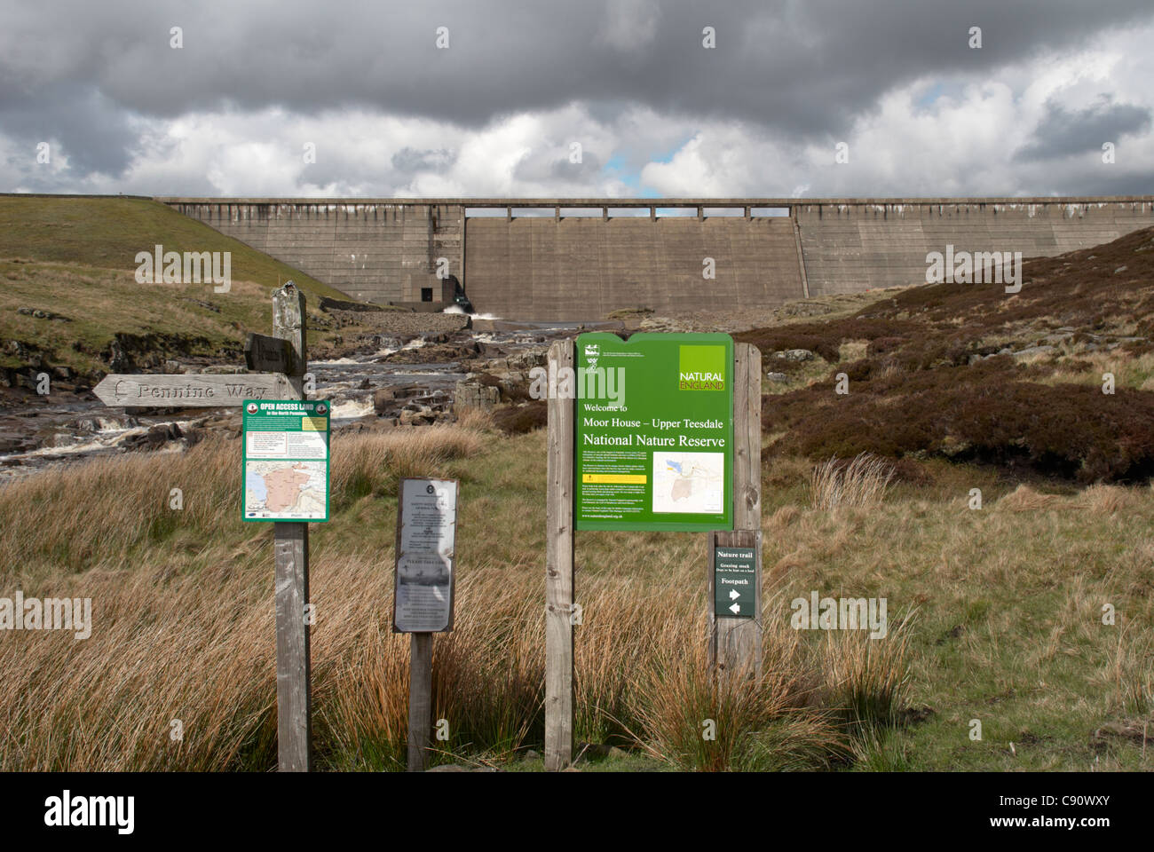 The Pennine Way passes through the unique habitat of Upper Teesdale and ...